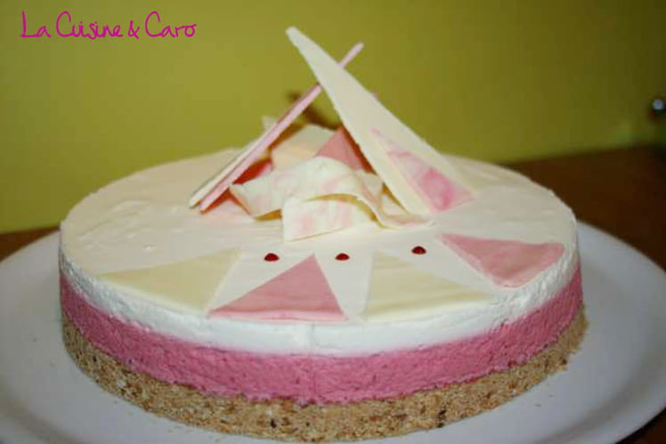 Recette de Bavarois croquant framboise-citron