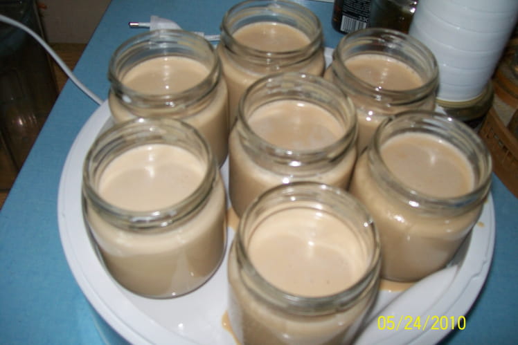 Recette Yaourt au café