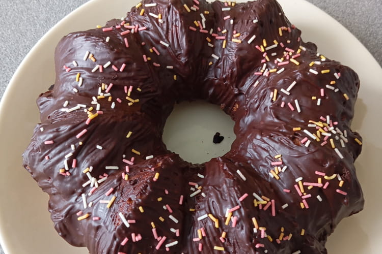 Recette de Couronne glacée au chocolat