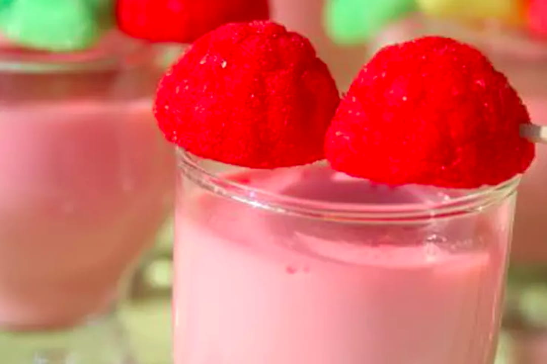 Verrines fraises Tagada