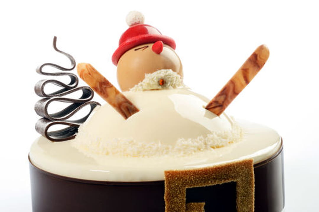 Bûche Pirouette de Noël de Christophe Roussel