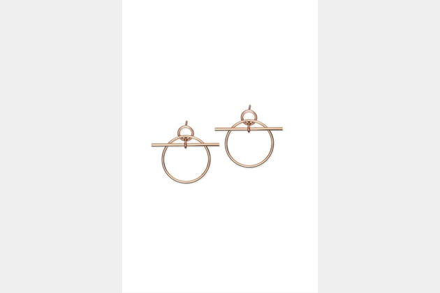 Boucles d'oreilles "Loop" d'Hermès