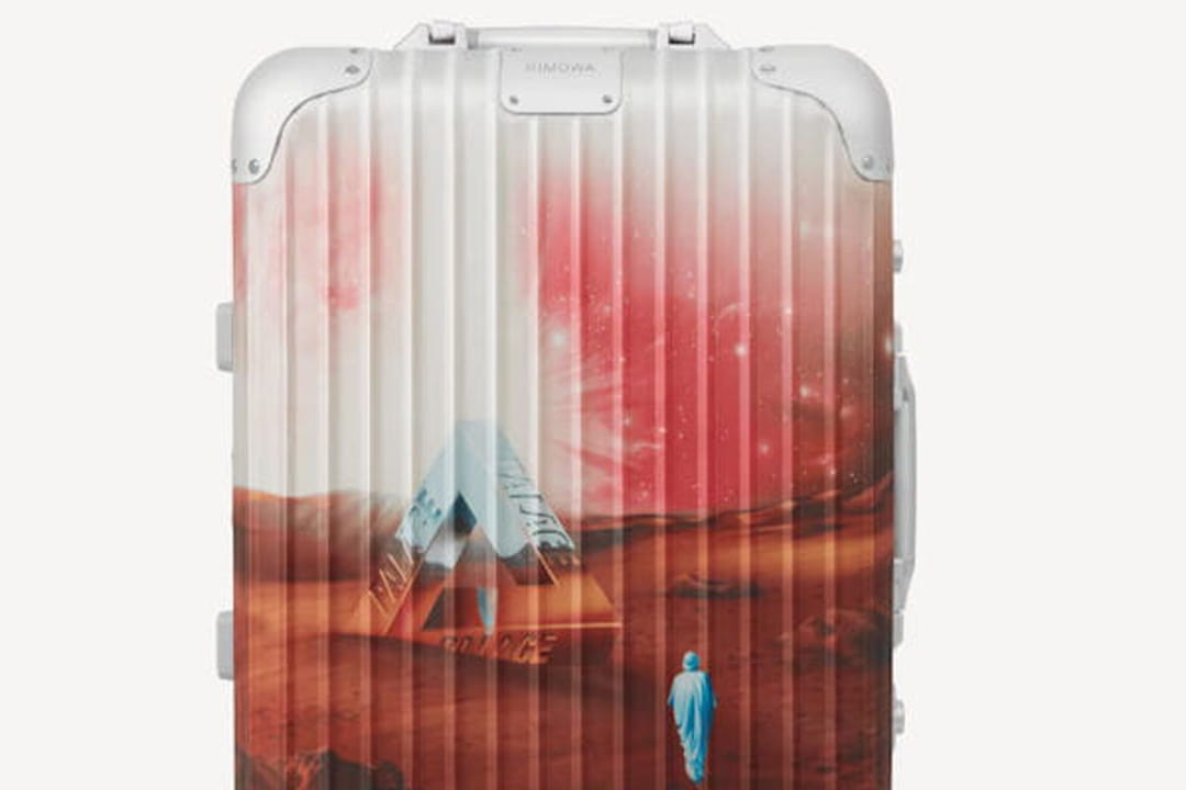 Valise design multicolore