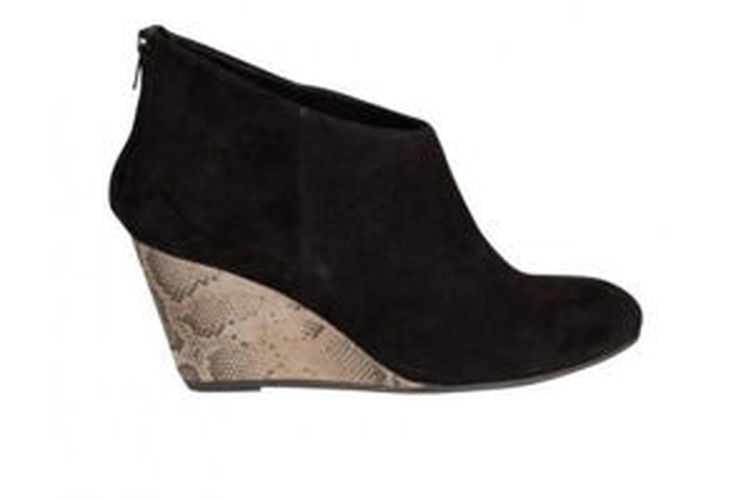 Bottines à talon effet python de Naf Naf