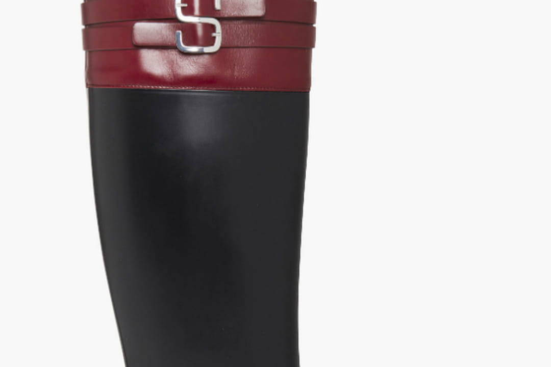 Bottes bicolores de Sonia Rykiel