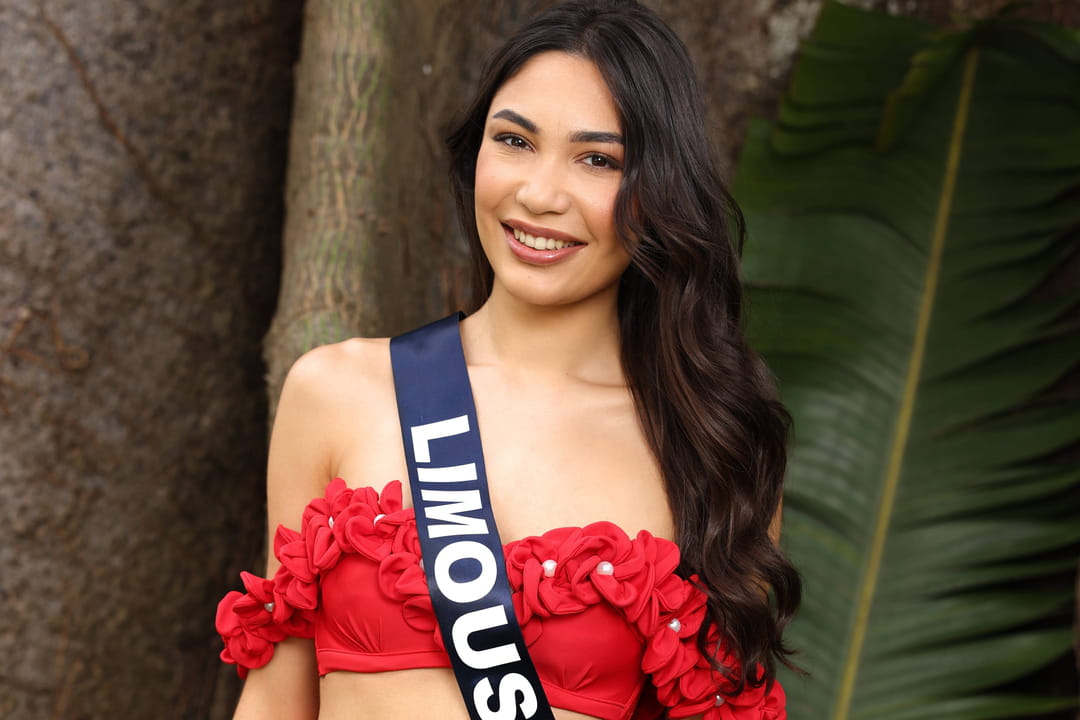 Miss France 2025 : Emma Grégoire, Miss Limousin 2024 pose en maillot de ...