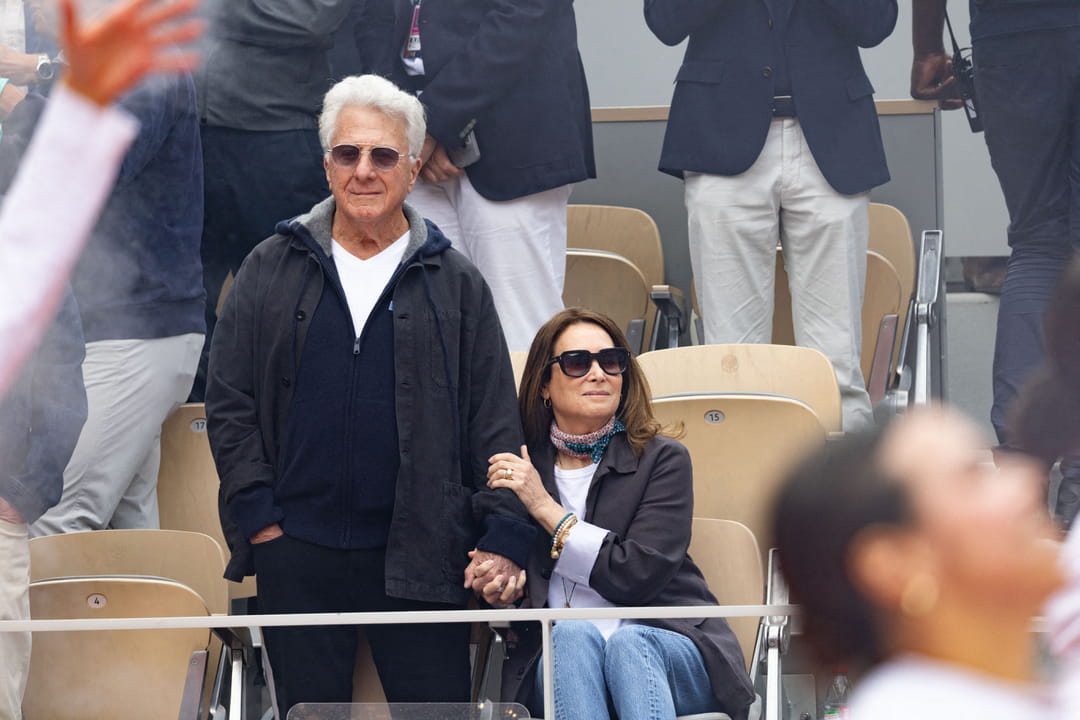 Dustin Hoffman s'offre plusieurs jours de suite à Roland-Garros avec sa ...