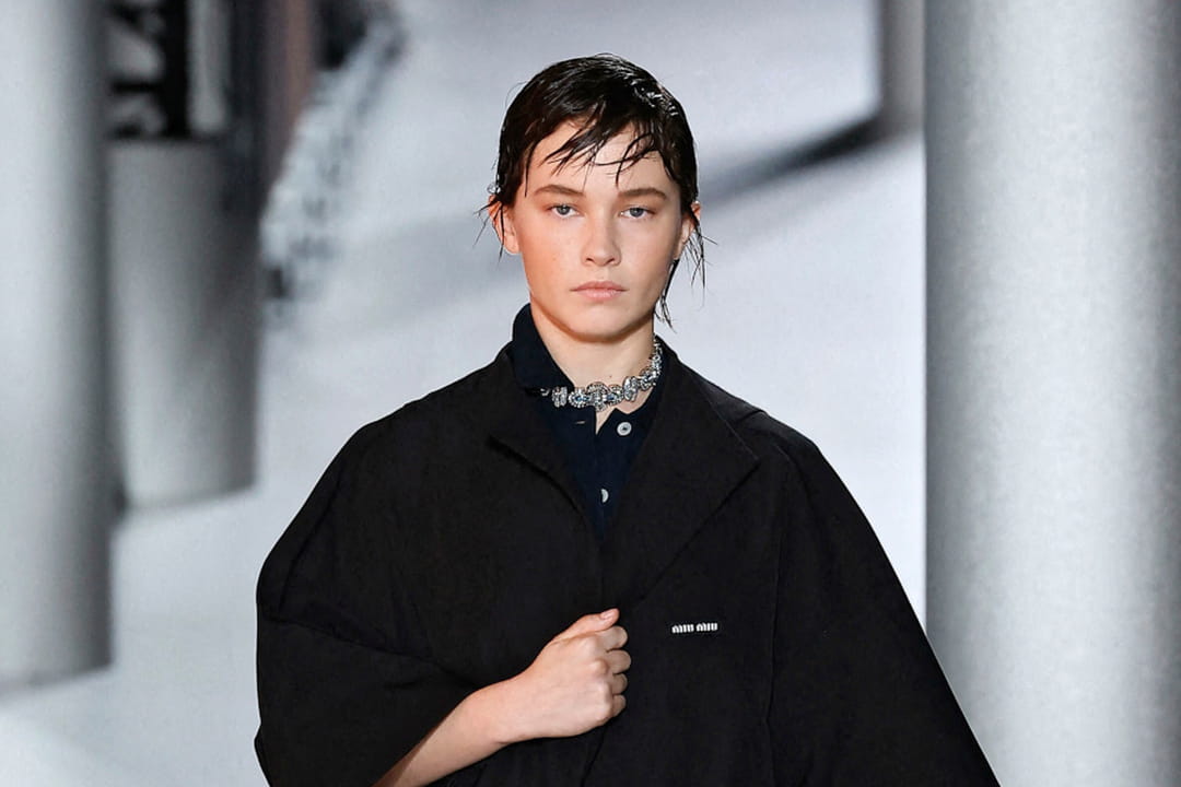 Le wet hair de Miu Miu