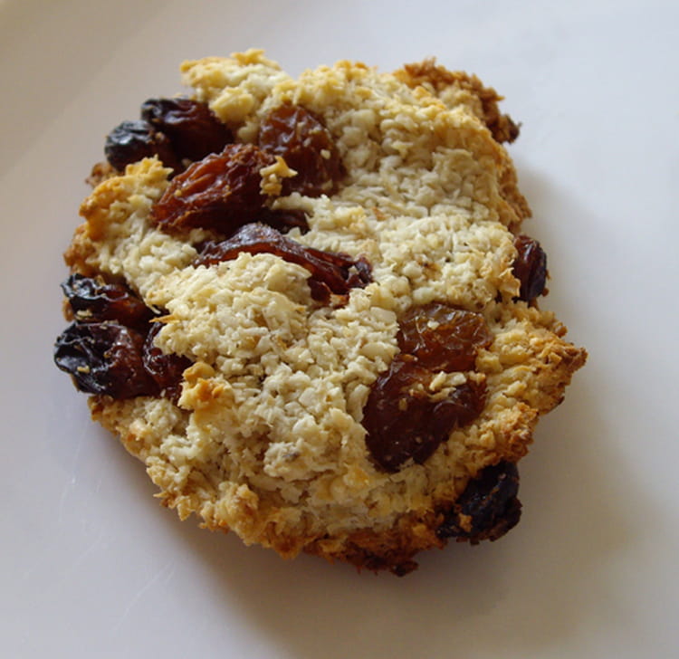 Recette de Cookies avoine-coco-amandes