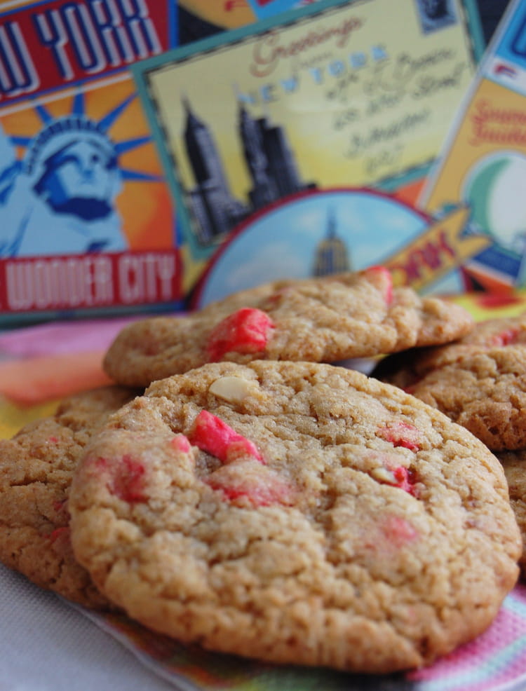 Recette de Cookies aux pralines roses : la recette facile