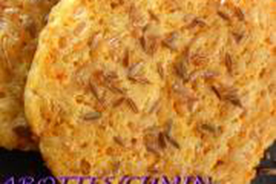 Biscuits aux carottes et au cumin