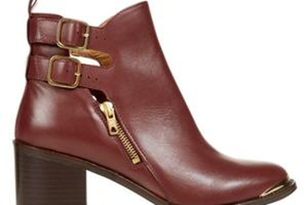 Bottines rouges de New Look