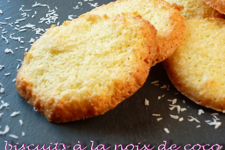 Recette de Biscuits à la noix de coco : la recette facile