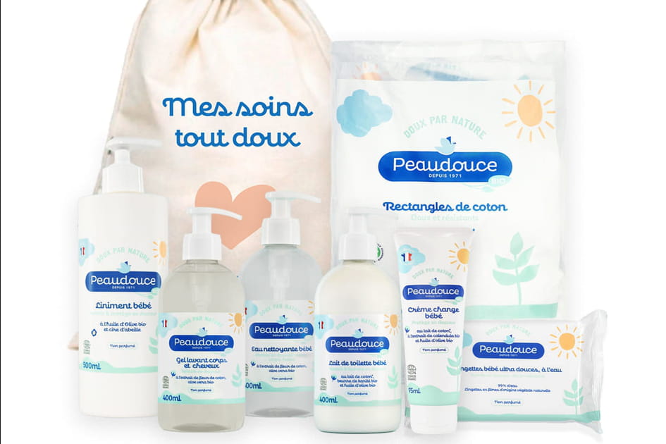 Un coffret de soins pour bébé