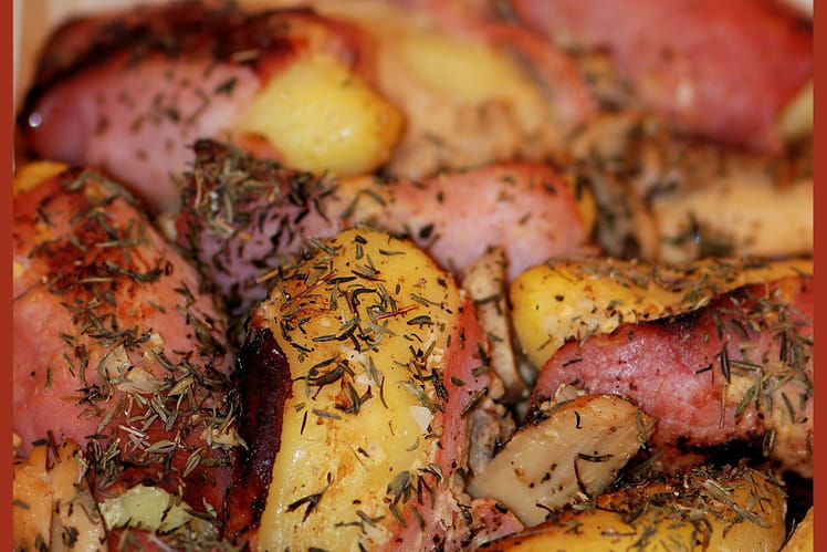 Recette de Pommes de terre forestières