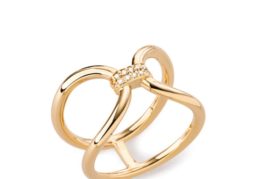 Bague dorée
