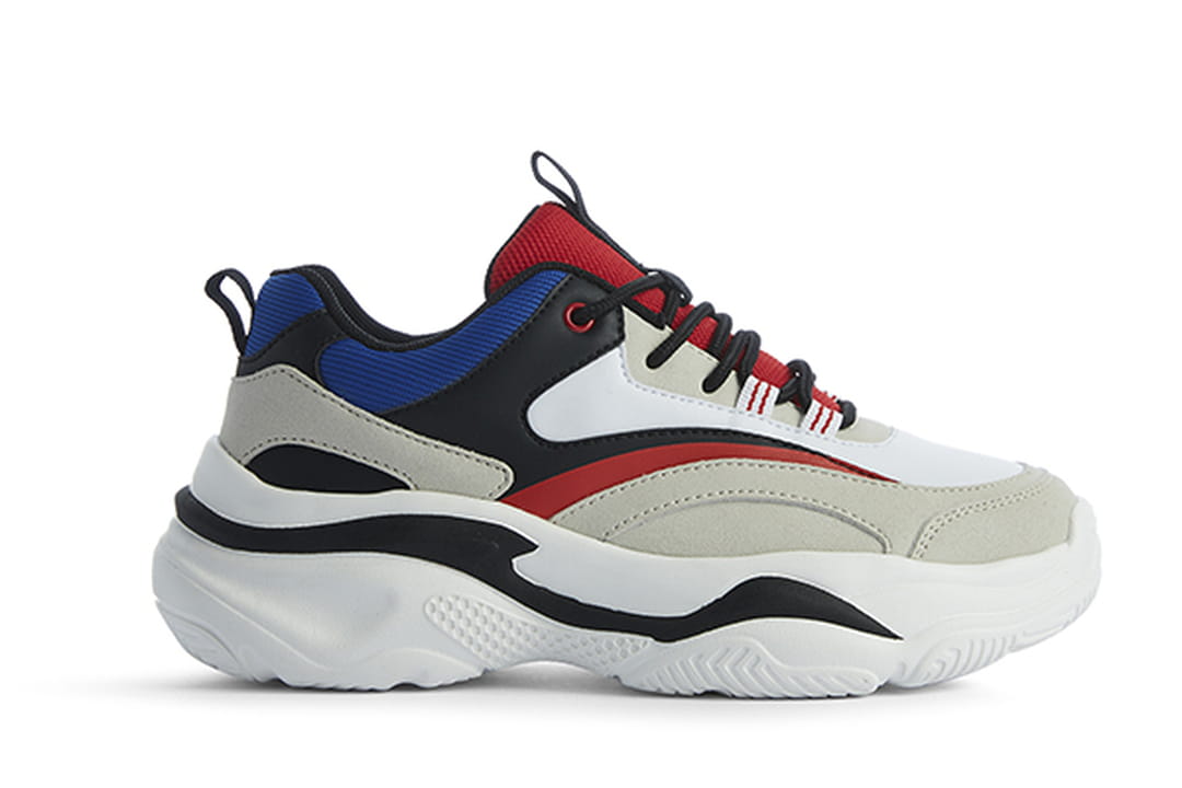 Baskets multicolores de Primark