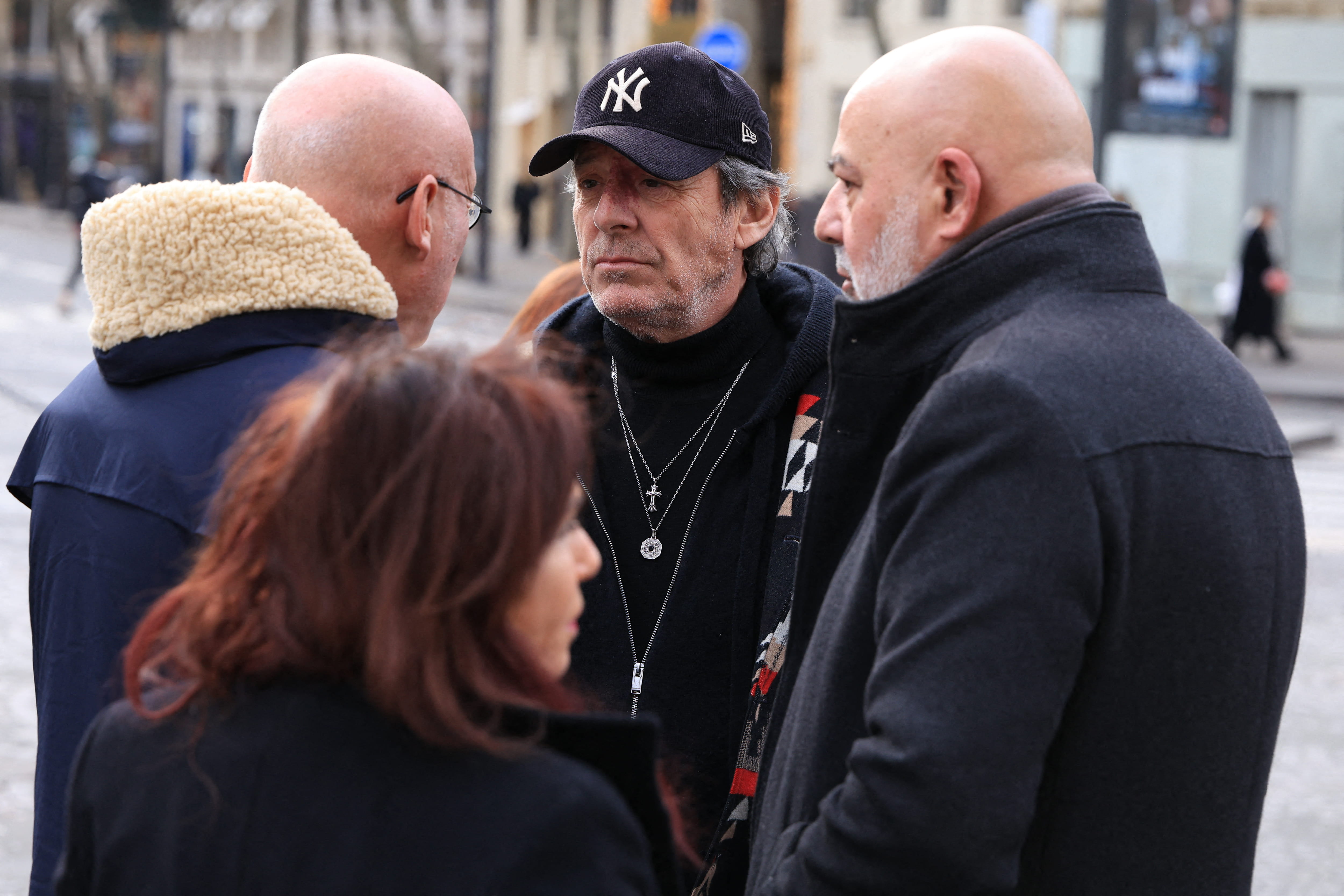 Jean-Luc Reichmann était aux obsèques de Rolland Courbis