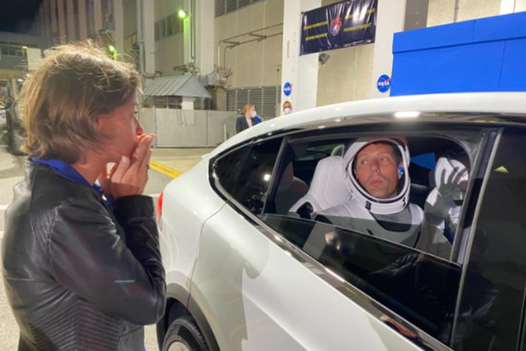 Thomas Pesquet : sa femme Anne Mottet partage un dernier cliché avant ...