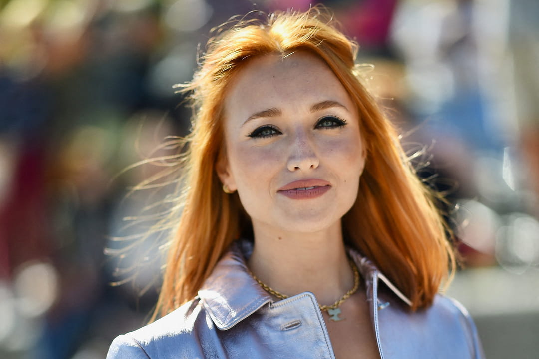 Le roux flamboyant de Chloé Jouannet