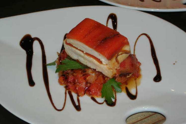 Recette de Terrine de langoustine et piquillos au piment d'Espelette