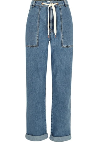 Jean taille haute lacet de River Island