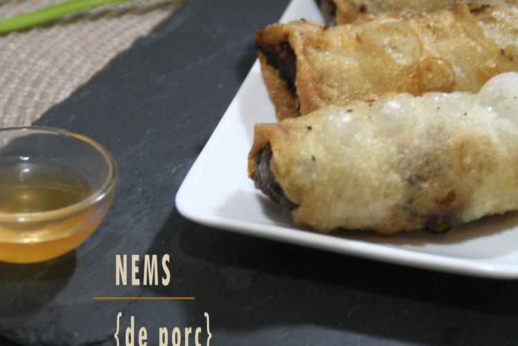 Nems au porc chinois
