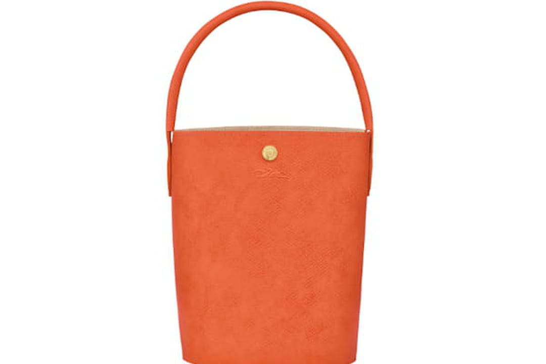 Sac à main en cuir orange