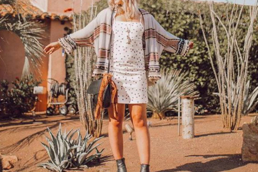 Kalynn, imprimé à pois