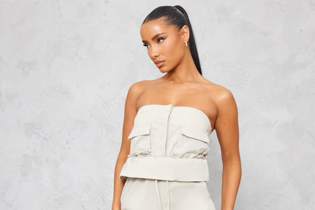 Combinaison bustier cargo