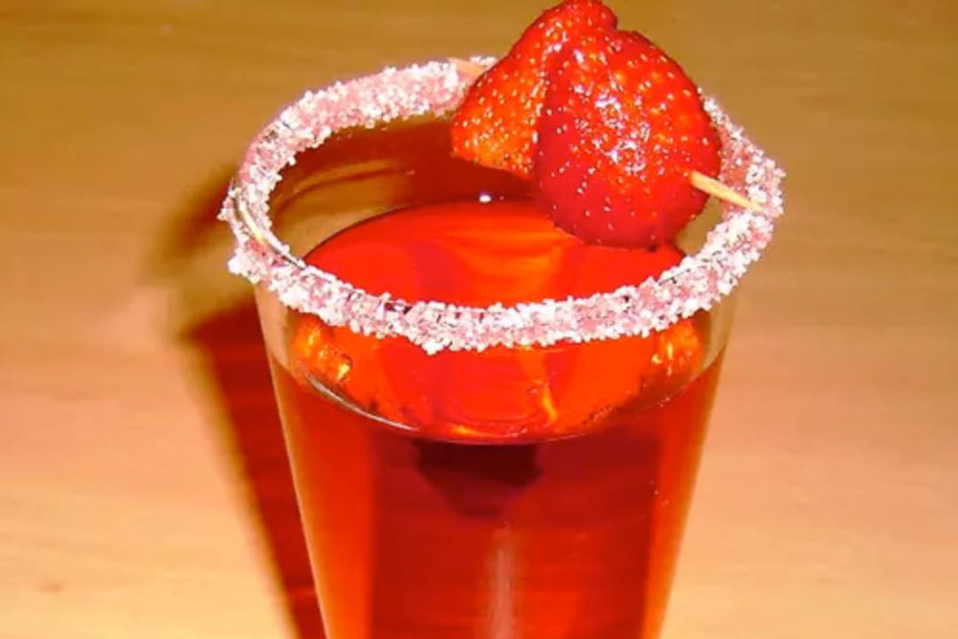 Cocktail aux fruits rouges