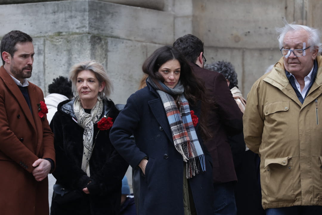Gabrielle Laborde, la fille de Catherine Laborde, aperçue aux obsèques ...