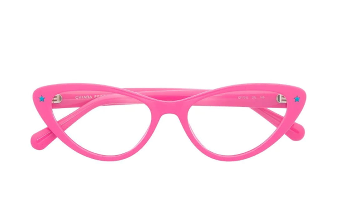 Lunettes de vue roses