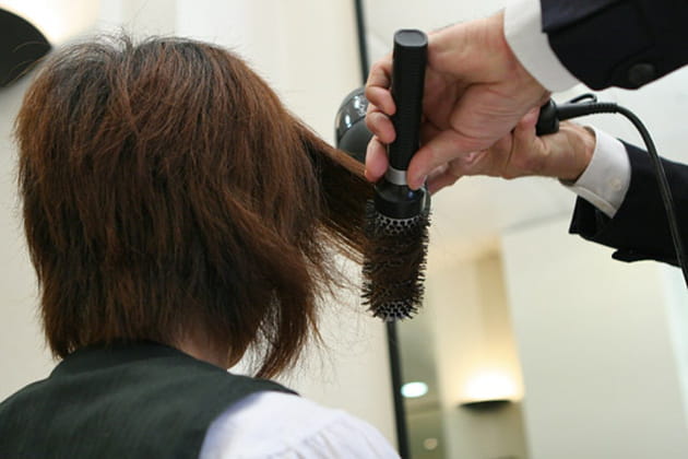 Le moment du brushing