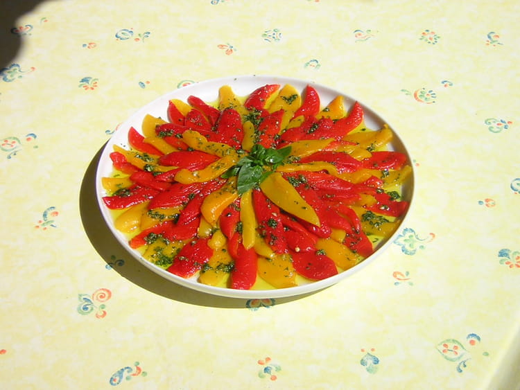 Recette de Duo de poivrons