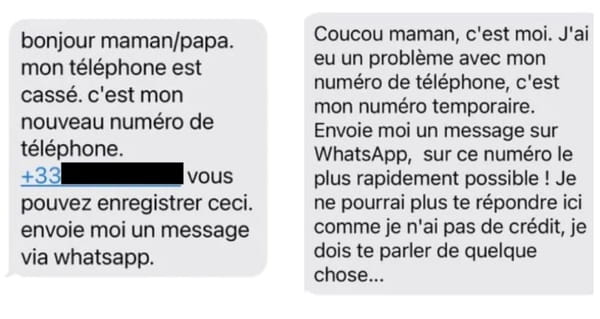 "Maman/papa, mon téléphone est cassé" - avant de répondre à ce SMS, cette vérification s'impose