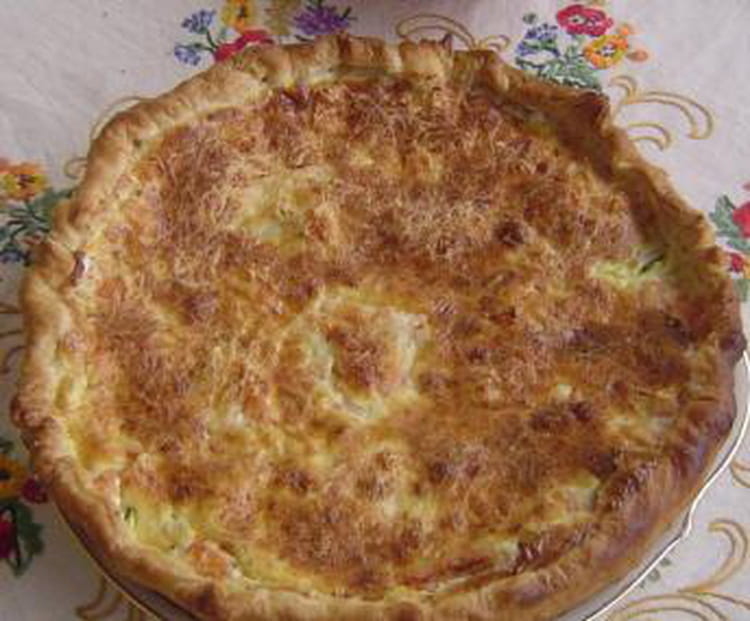 Quiche Au Saumon Et Courgettes