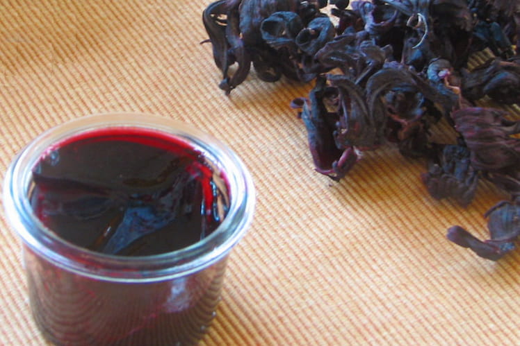 Recette de Gelée de bissap (fleurs d'hibiscus)