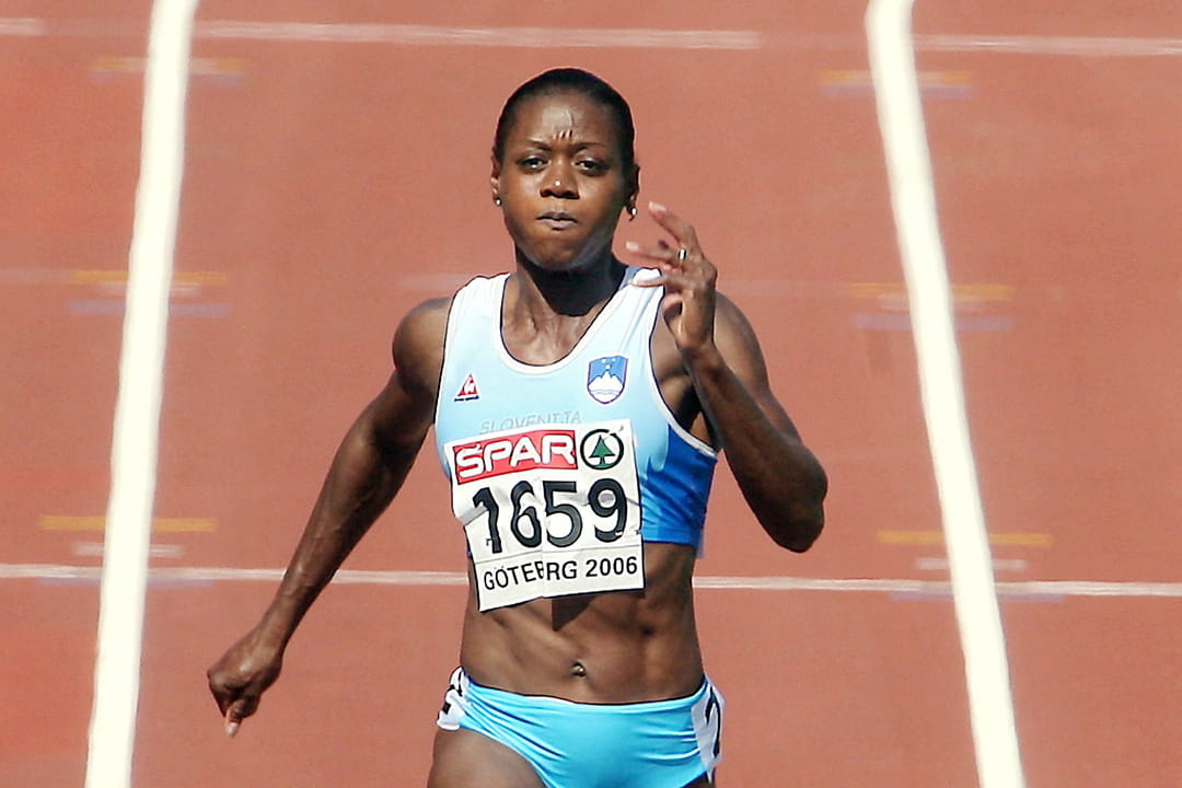 La sprinteuse Merlene Ottey