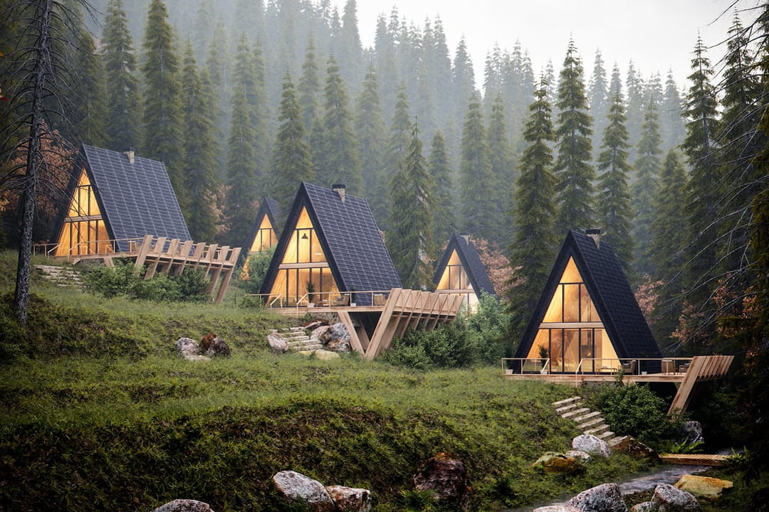 Maison en A : construction, prix, intérieur...