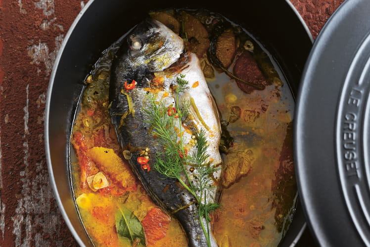 Recette de Dorade aux agrumes