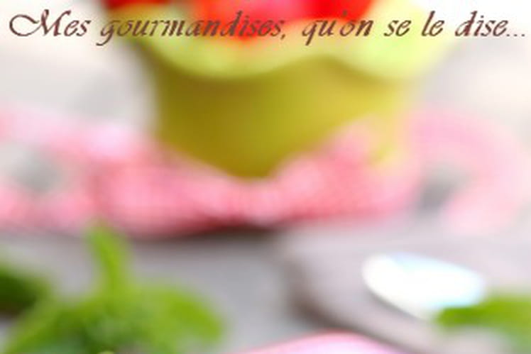 Tarte After eight aux fraises