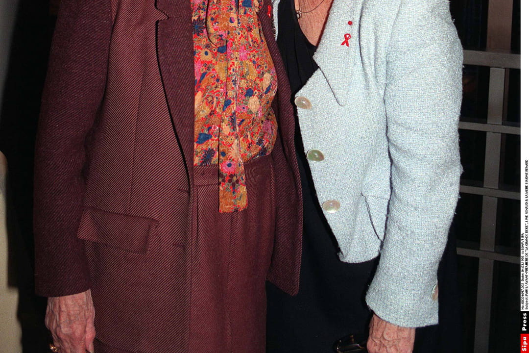 Dans les bras de sa maman