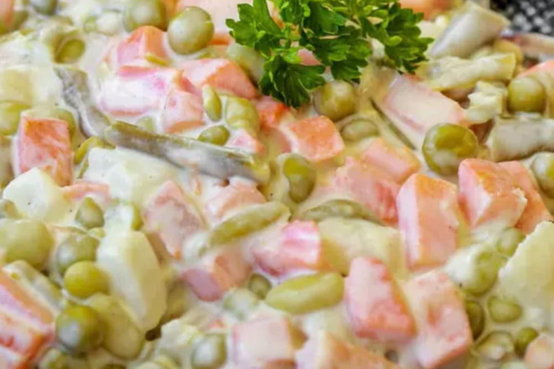 Macédoine de légumes à la mayonnaise : la meilleure recette