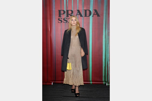 Lorde au défilé Prada