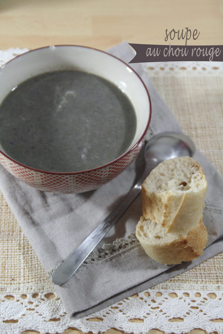 Recette de Soupe au chou rouge