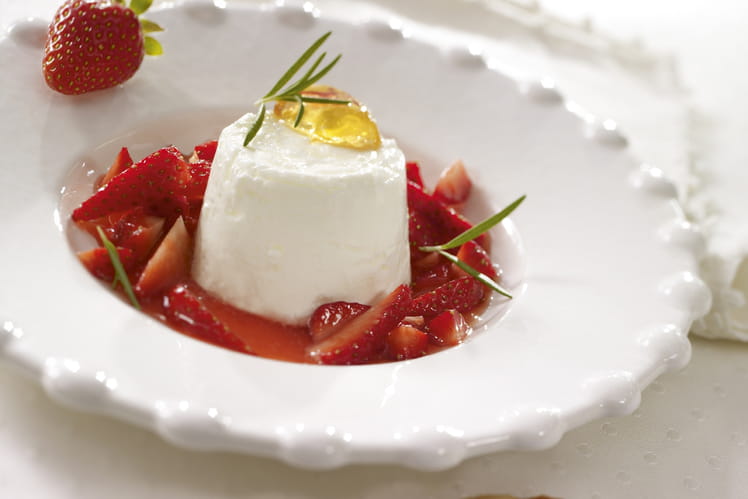 Recette de Faisselle jardin d'été