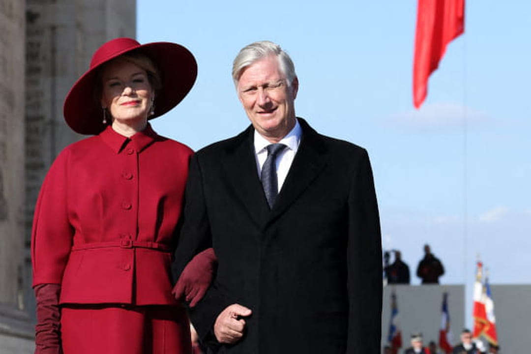En visite d'État à Paris, Mathilde de Belgique célèbre l'élégance à la ...