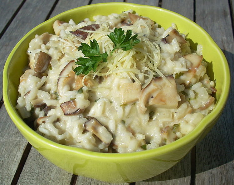 Risotto aux cèpes