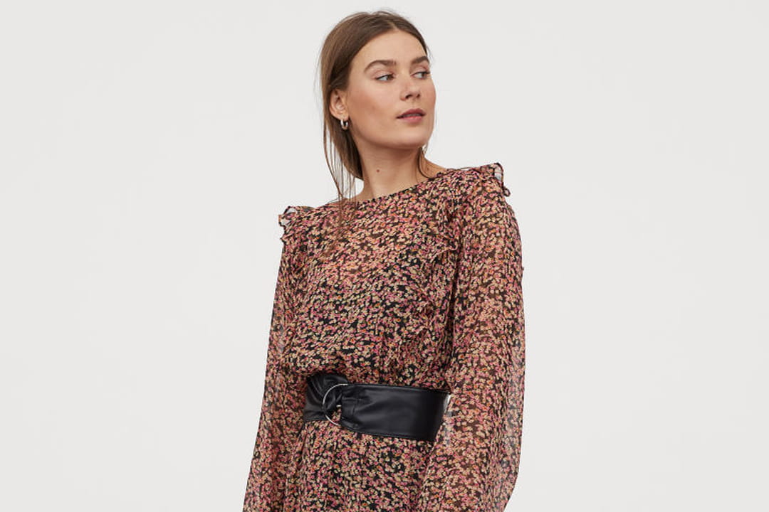 Robe longue liberty de H&M
